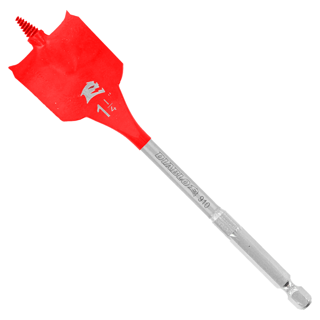 Spade Drill Bits | Fast Wood Drilling with Paddle Drill Bits — Power ...