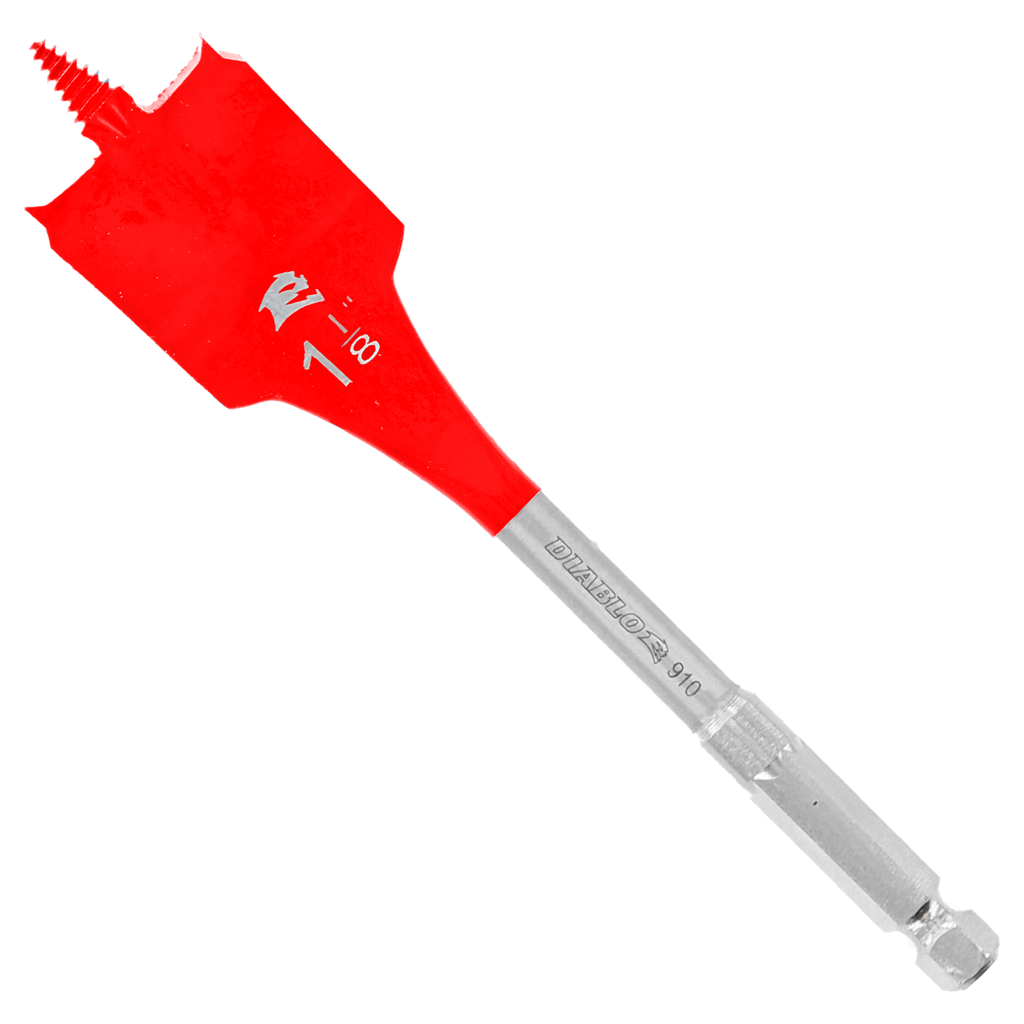 Spade Drill Bits | Fast Wood Drilling with Paddle Drill Bits — Power ...