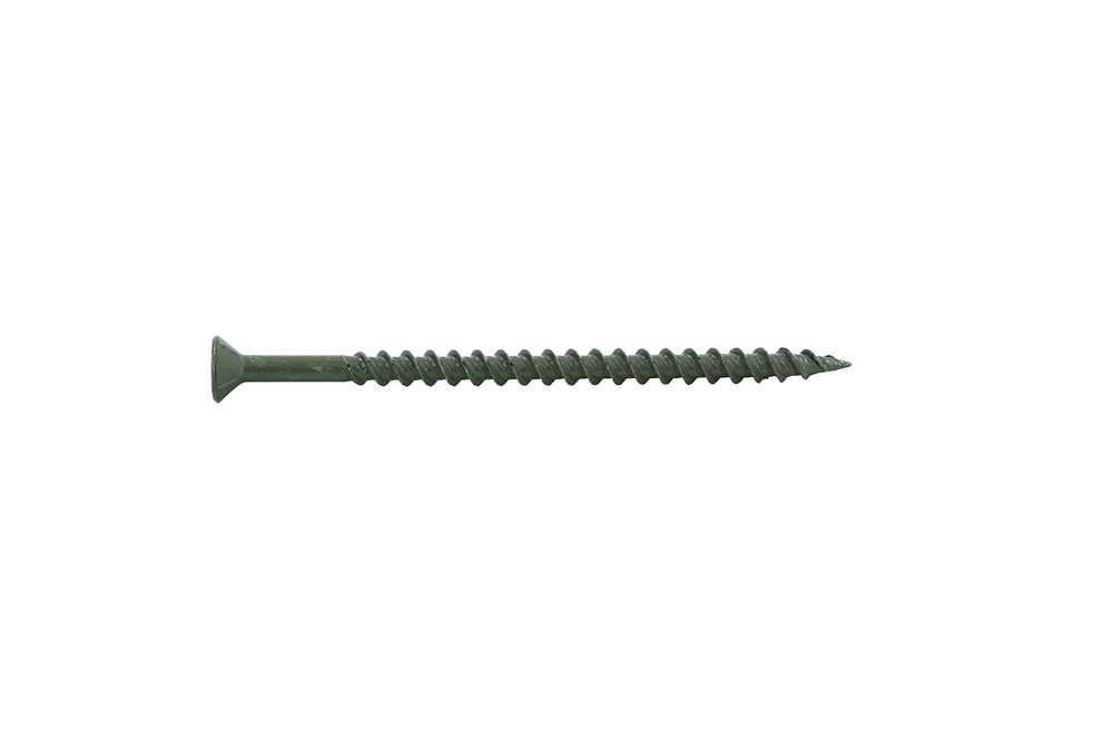 Muro #8 X 3" Twinfast Coarse Thread Screw, Flat Head, #2 Square Drive ...