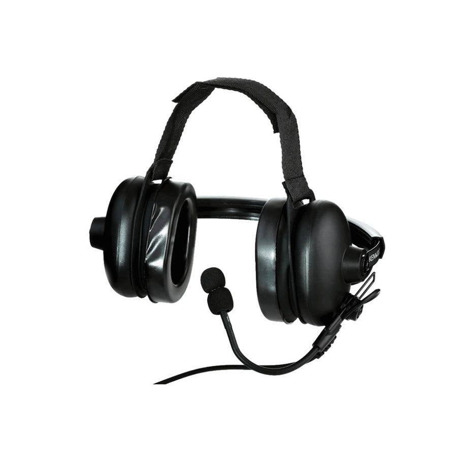 Kenwood Behind the Head Heavy Duty Double Muff Headset - Black — Power ...