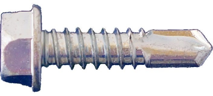 Daggerz 14" x 6" Hex Washer Head Self Drill Screws - 500 Qty — Power ...