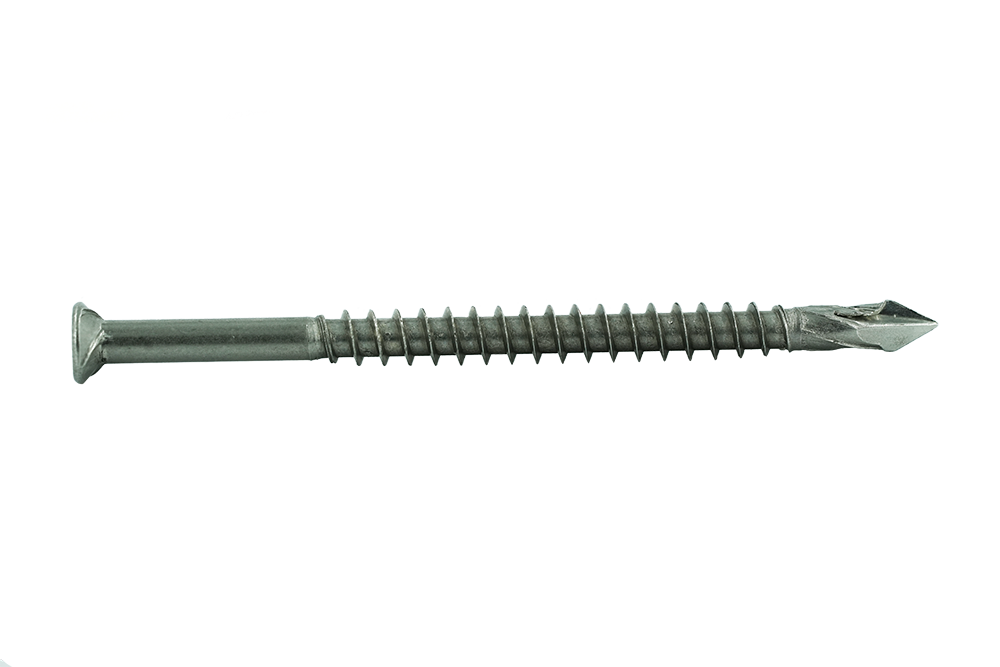 Muro #10 x 3" Coarse Thread Screw, Flat Head with Ribs, Torx 20 Drive ...