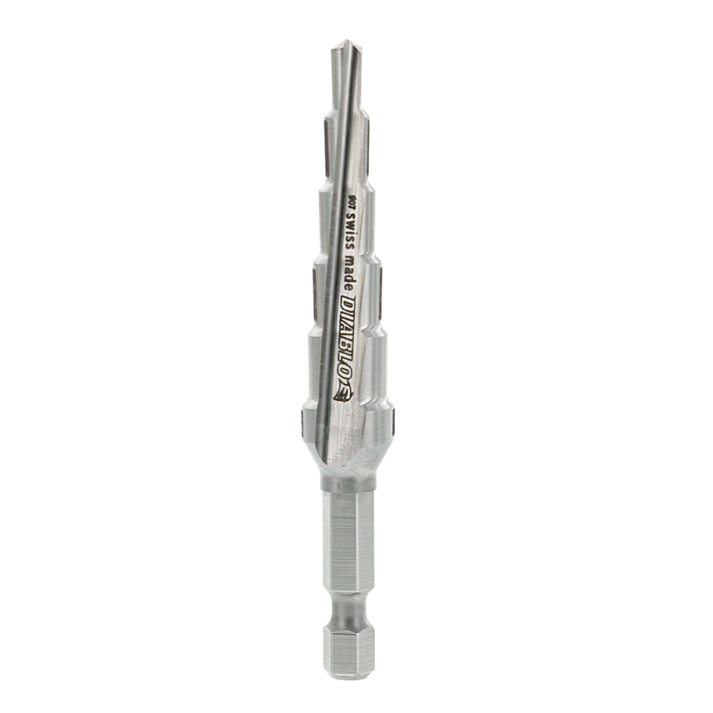 Diablo 1/4" x 1/2" Impact 6-Step Drill Bit — Power Bolt And Tool